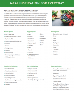 Learn about Flex Foods & Lifestyle Meals